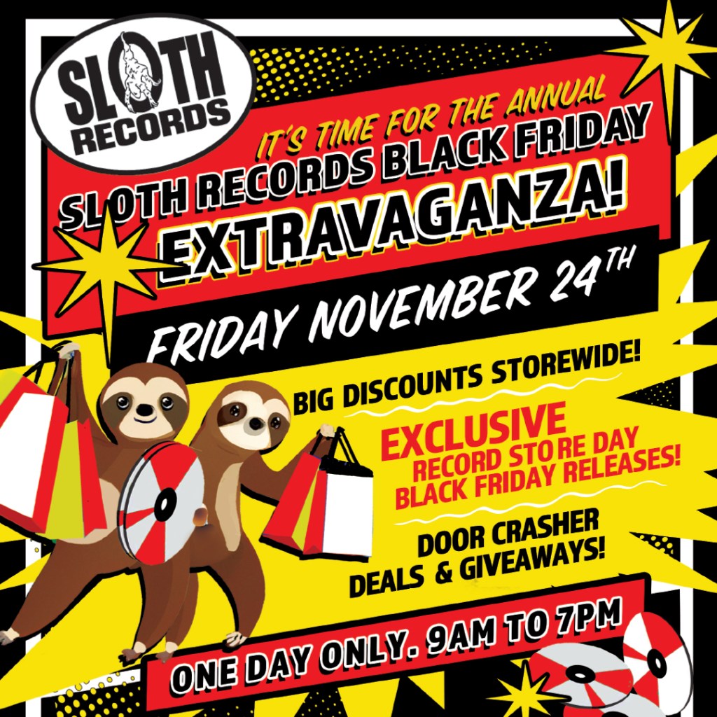 Sloth Records | Independent Record Store located at 736b 17th Avenue SW ...